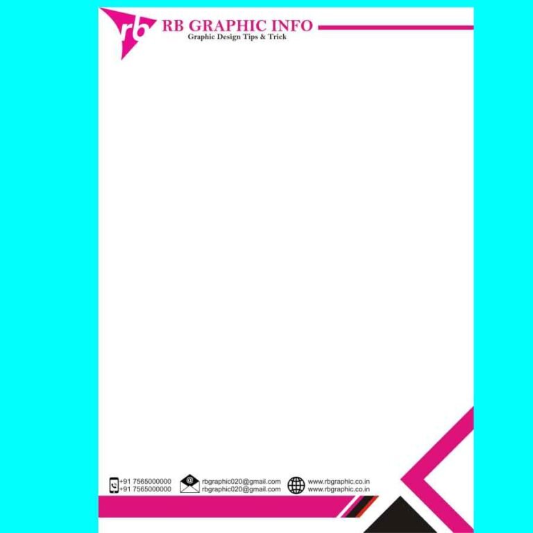 Pathology Lab Letterhead Design CDR File 2023