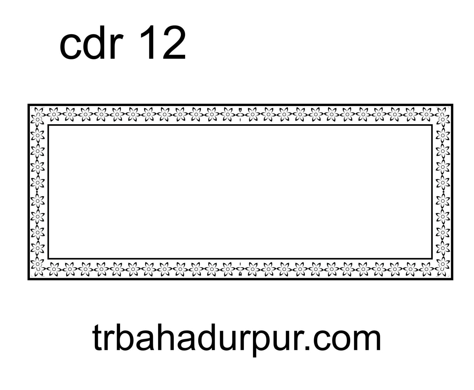 best flower corner cdr file - TR BAHADURPUR