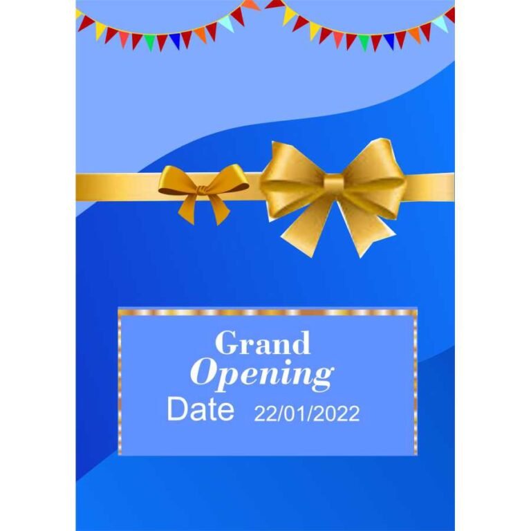 Opening Card cdr file