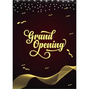 shop Opening Card Design CDR File 2023