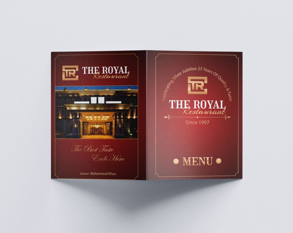Restaurant Menu Design CDR File