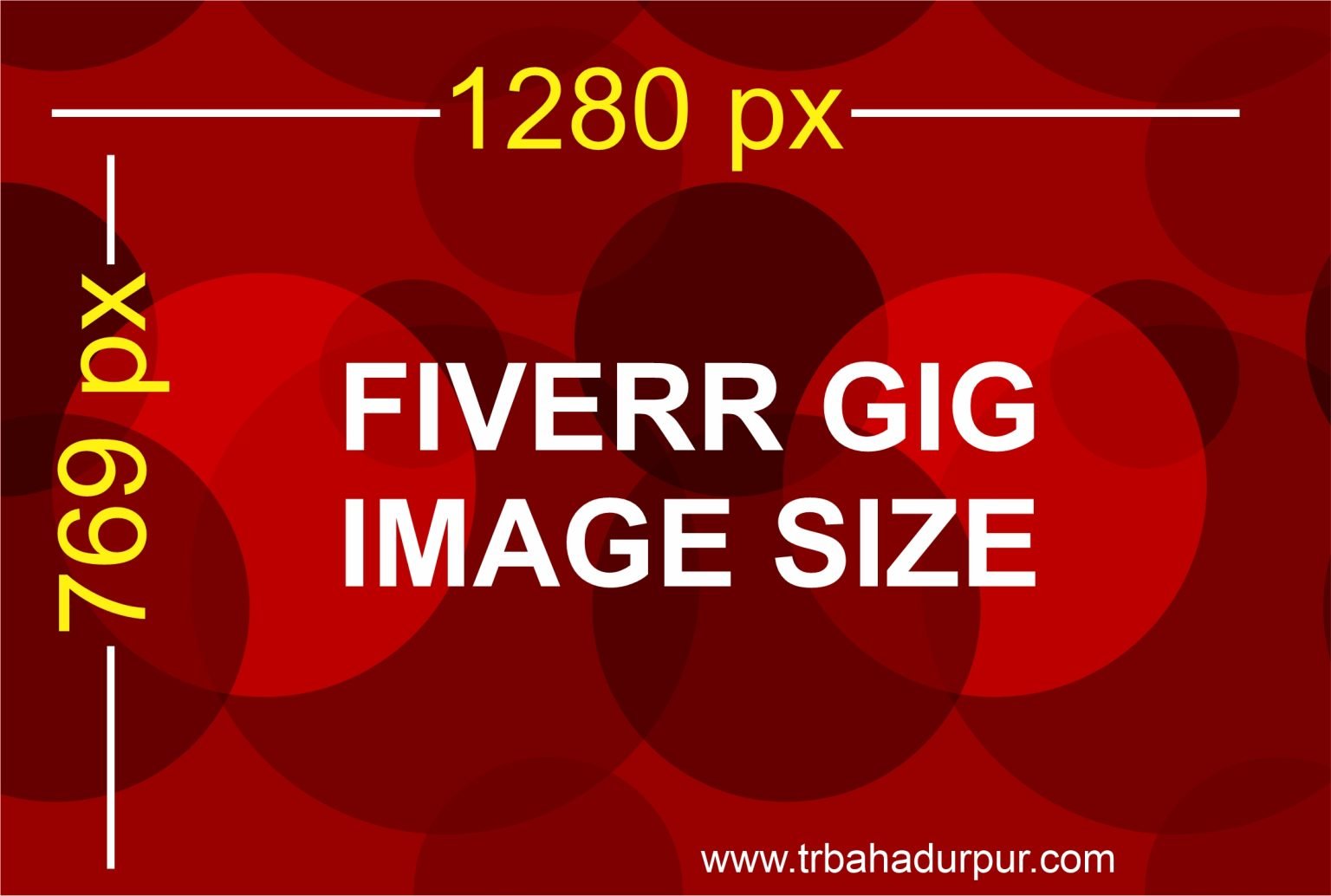 What Is The Size Of Fiverr Gig Image TR BAHADURPUR