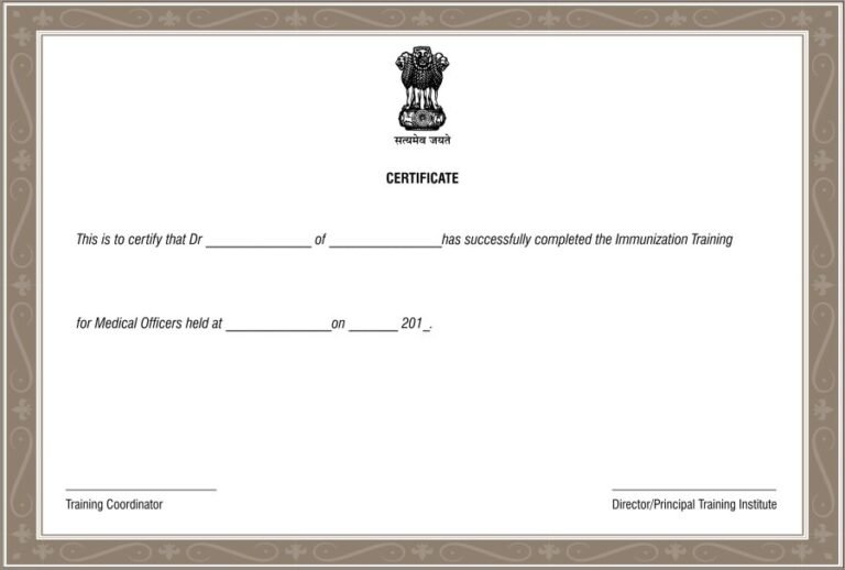 Certificate Design CDR File (CoralDraw)