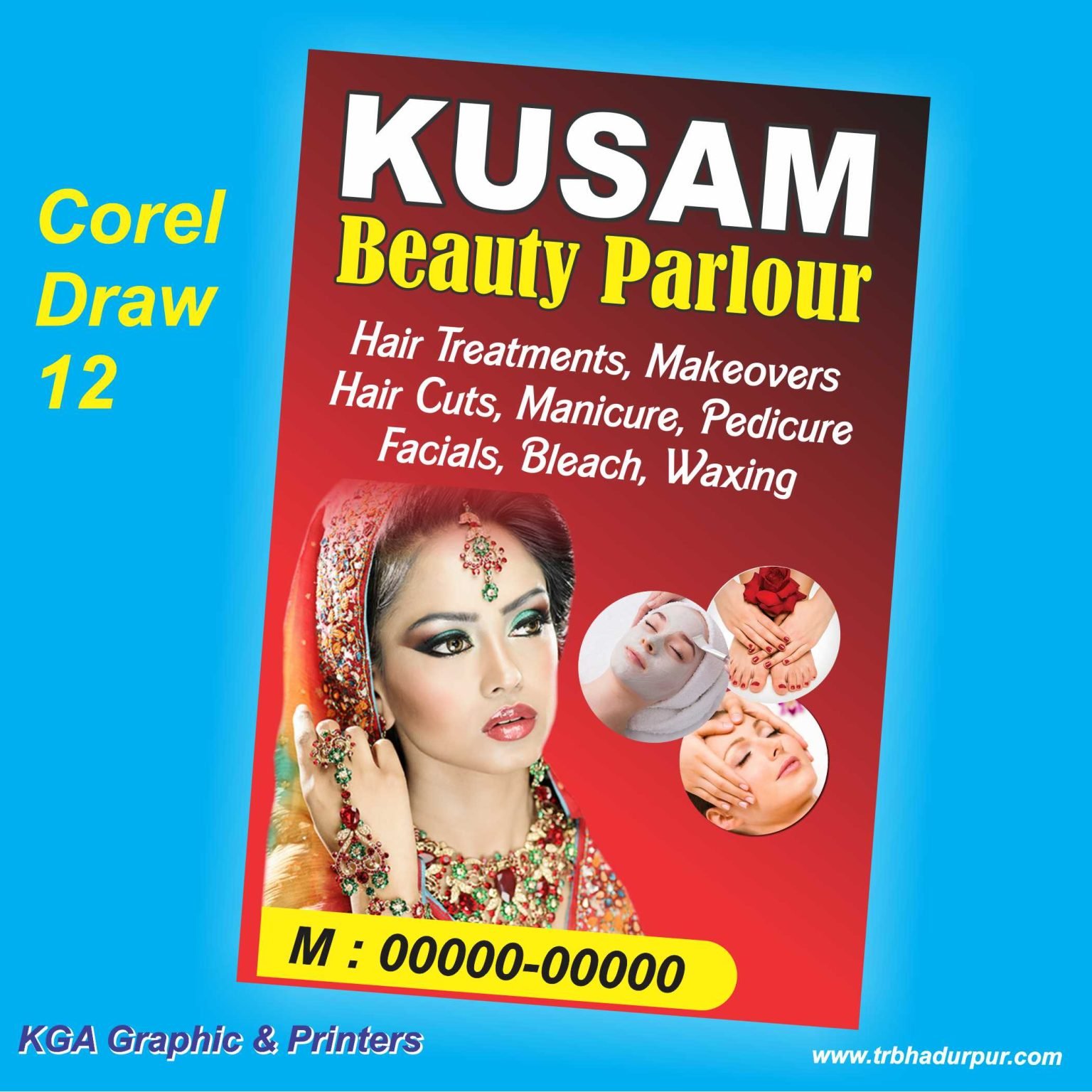 Kusum Beauty Parlour Best Design 2022 TR BAHADURPUR