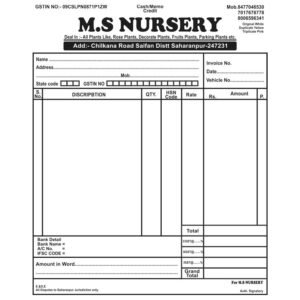 Bill Book Design Cdr File 12 Version With Font