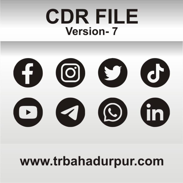 Social Media Logo Cdr File