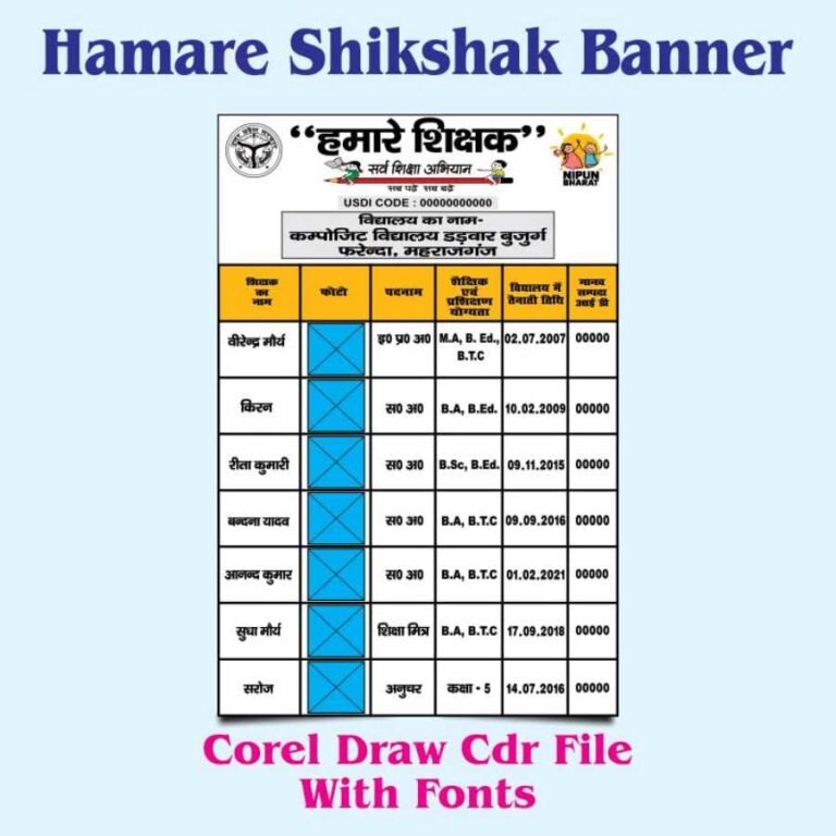 Panipuri and Chaat Center Flex Design Cdr 12 File With Fonts