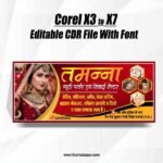 Beauty parlour banner design CDR File – TR BAHADURPUR