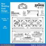 New Wedding Card Design cdr file – 12 version – TR BAHADURPUR