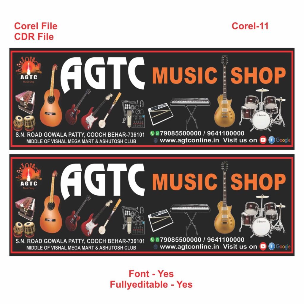 Instrument Banner Design New Style 2023