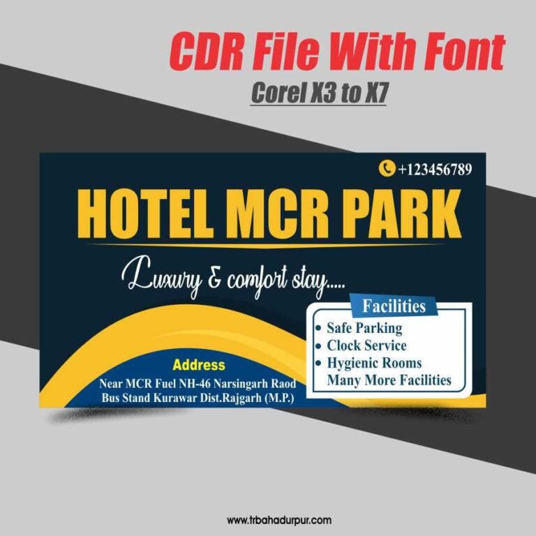 Hotel Visiting Card Design.cdr