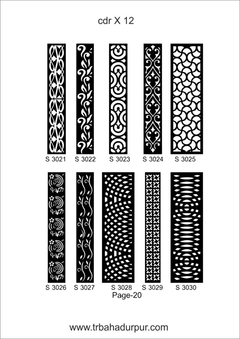 Cnc Lesser Cutting Design Cdr 12