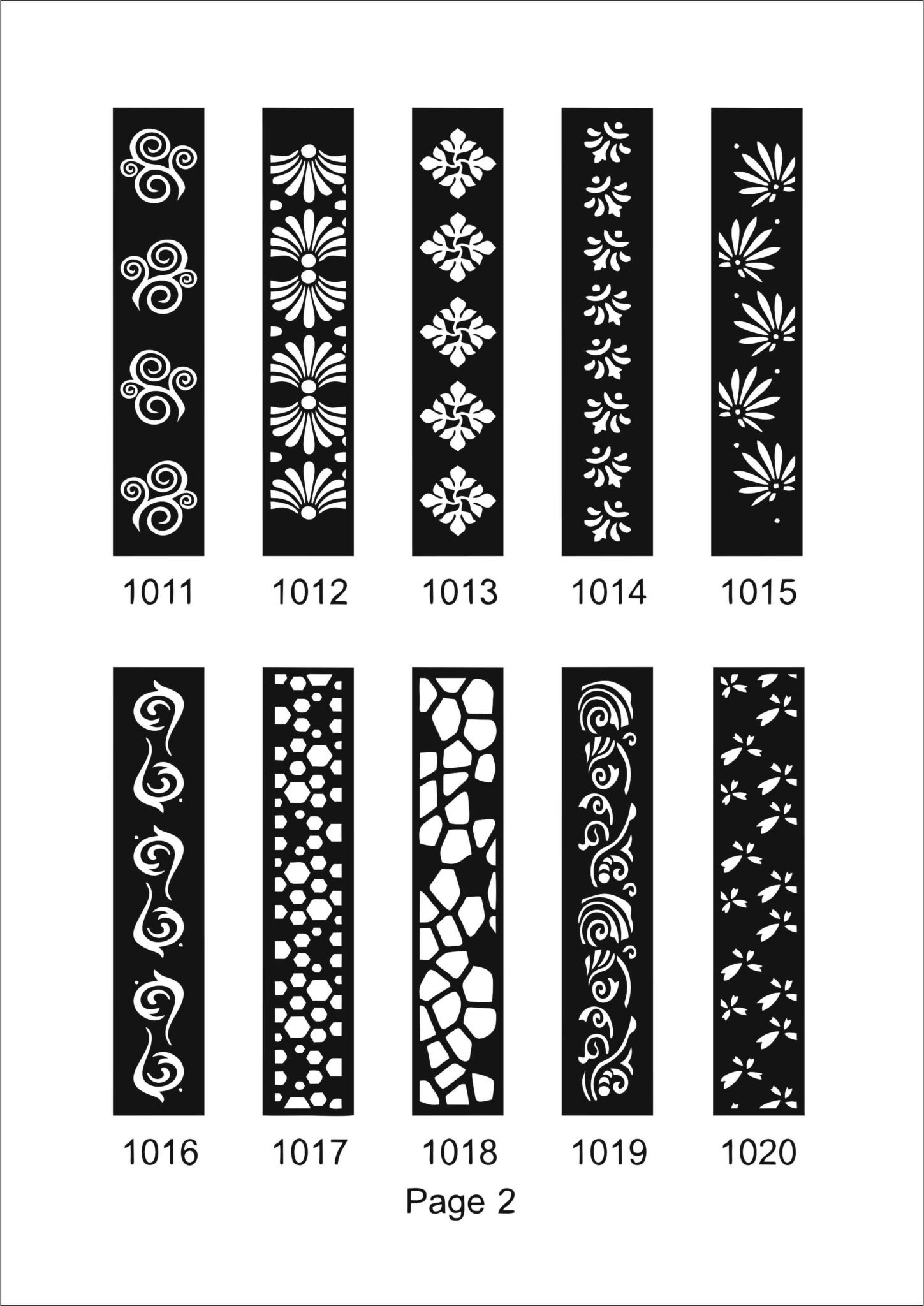 new cnc gate design cdr file