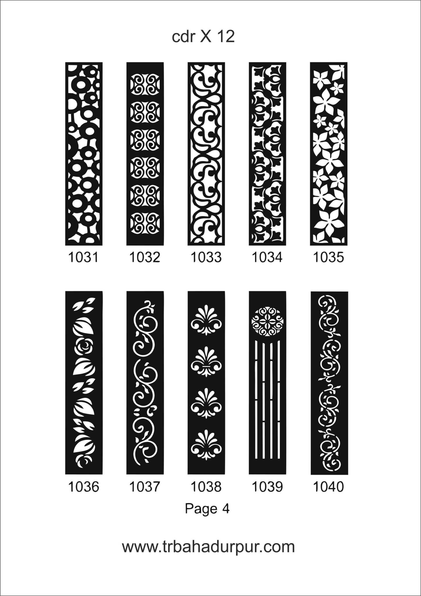 new cnc gate design cdr file – TR BAHADURPUR