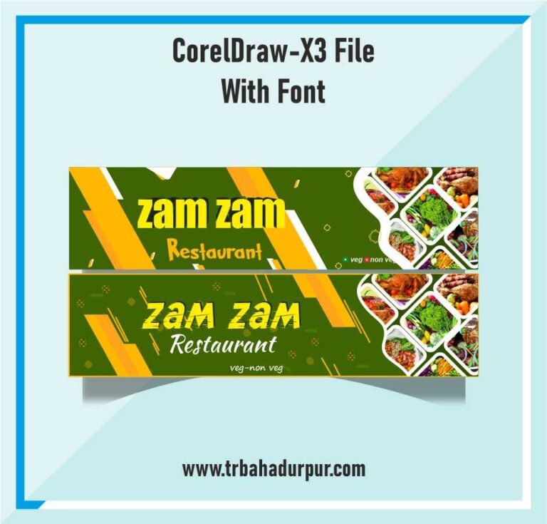 Restaurant Banner New Design Cdr File Full Vector