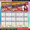 Ramzan Calendar 2024 Ramzan Ishtehar Design Cdr File