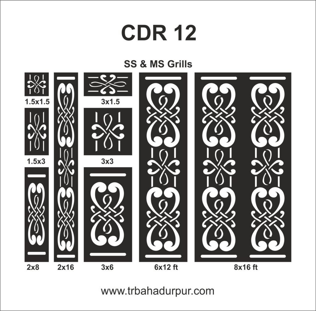 cnc lesser cutting design cdr 12