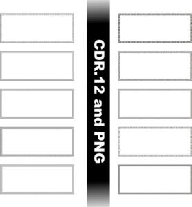 Wedding Card Border Package Design Cdr File