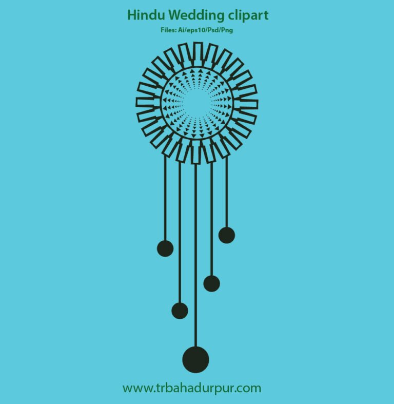 Hindu Wedding Clipart Editable Vector Design Hindu Wedding Clipart Editable Vector Design