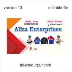 mobile shop visiting card business card design