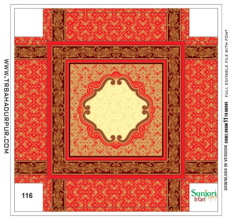 GIFT BOX DESIGN CDR FILE