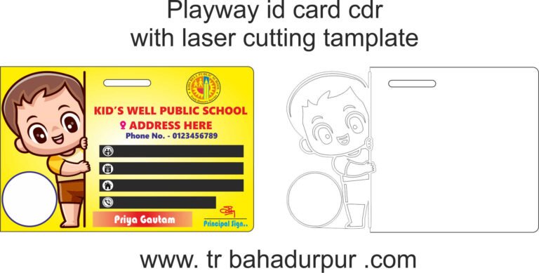 New Playway Id Card Cdr File